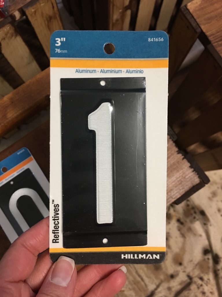 DIY Number Crates