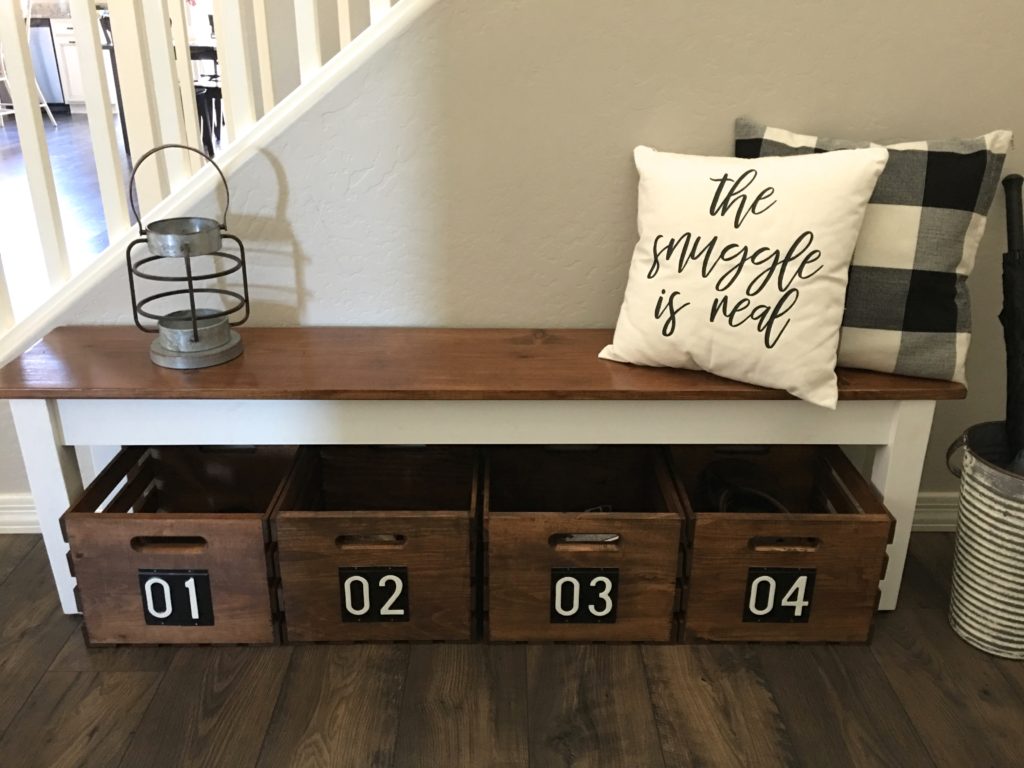 DIY Number Crates