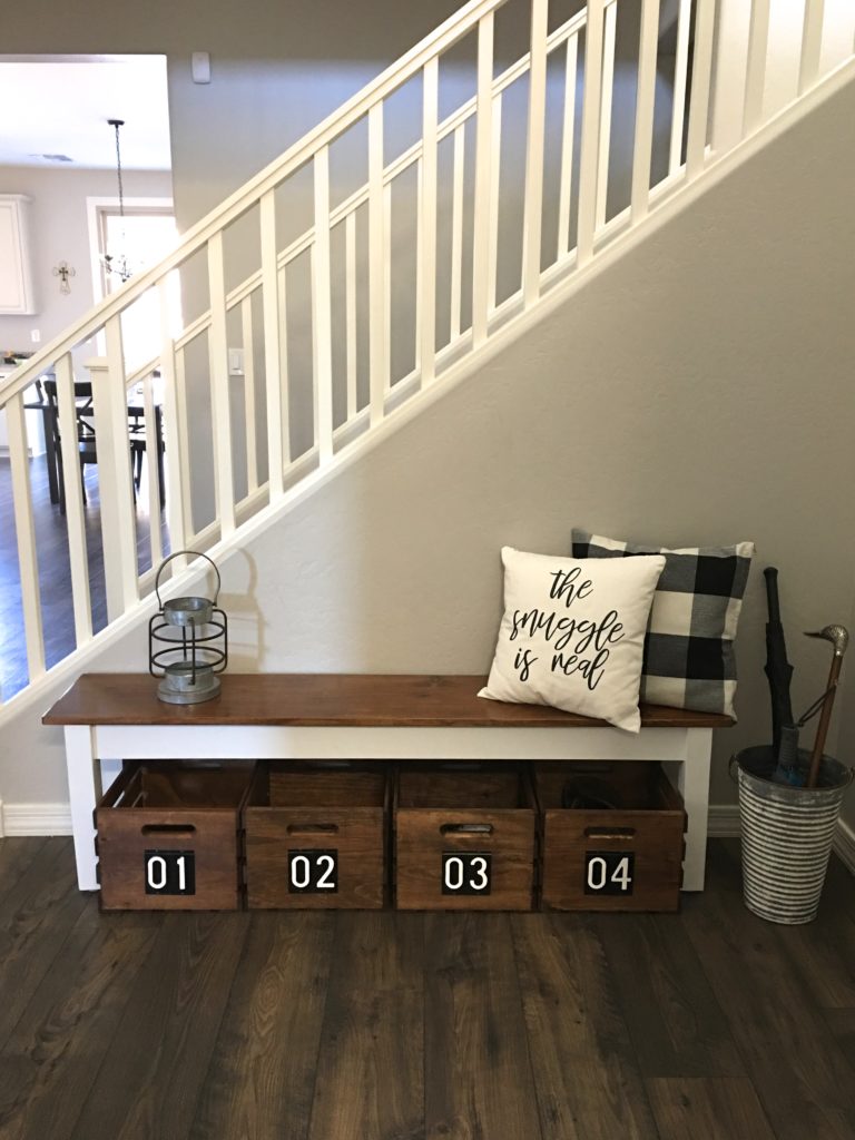 DIY Number Crates